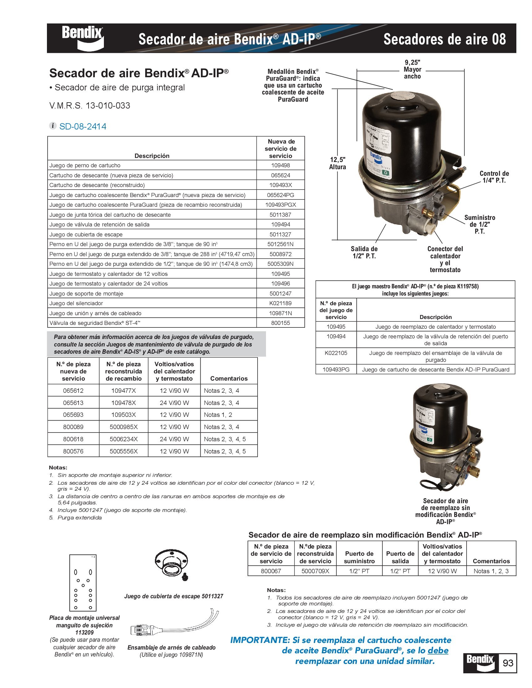 BENDIX CHILE - Catálogo de referencia rápida
